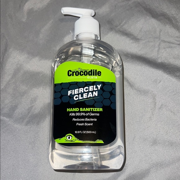Other | Crocodile Cloth Fiercely Clean Hand Sanitizer | Poshmark
